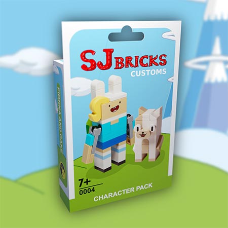 Fionna and Cake - Character Pack - SJBricks.com
